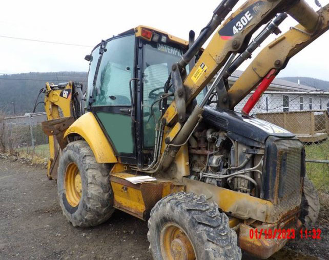 [Auction]: 2010 Caterpillar 430E Backhoe | Pennsylvania | damaged | CAG