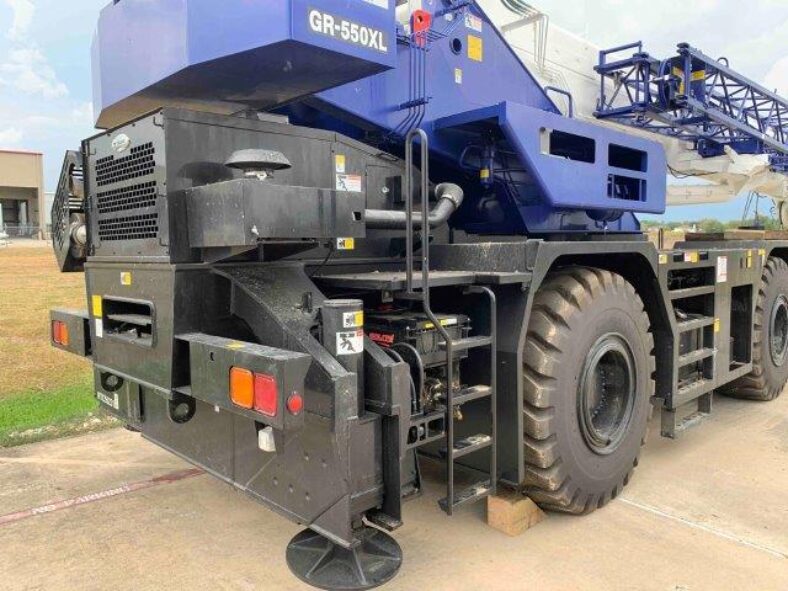 [Auction]: 2023 Tadano GR550XL-3 Rough Terrain Crane | Texas | damaged | CAG