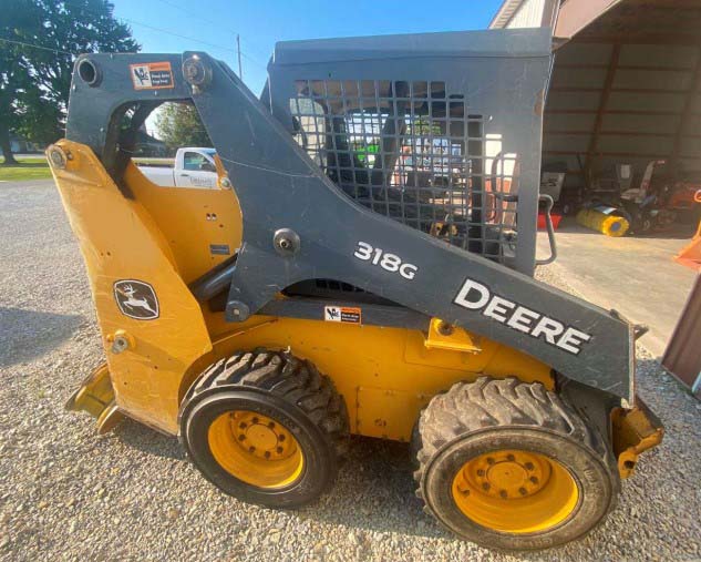 [Auction]: 2021 John Deere 318G Skid Steer - CAG
