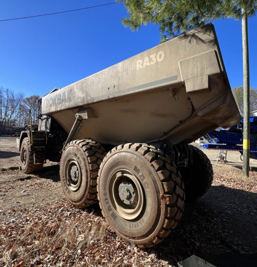[Auction]: 2023 Rokbak RA30 Articulated Hauler - CAG