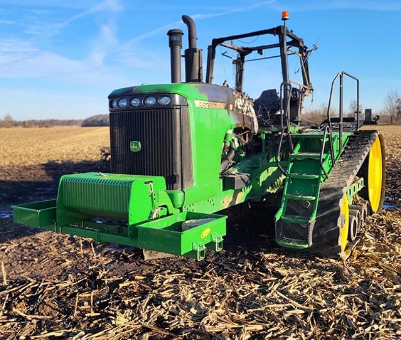 [Auction]: 2005 John Deere 9620T Tractor & 2000 John Deere 512 - CAG