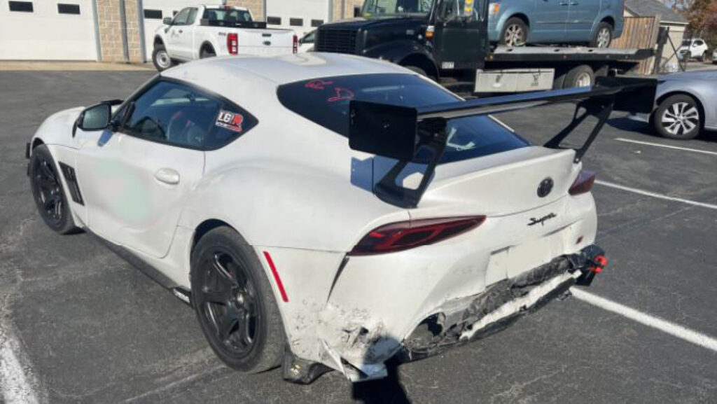 [Auction]: 2022 Toyota Supra | VIN: WZ1DB0C00NW050930 | damaged | CAG