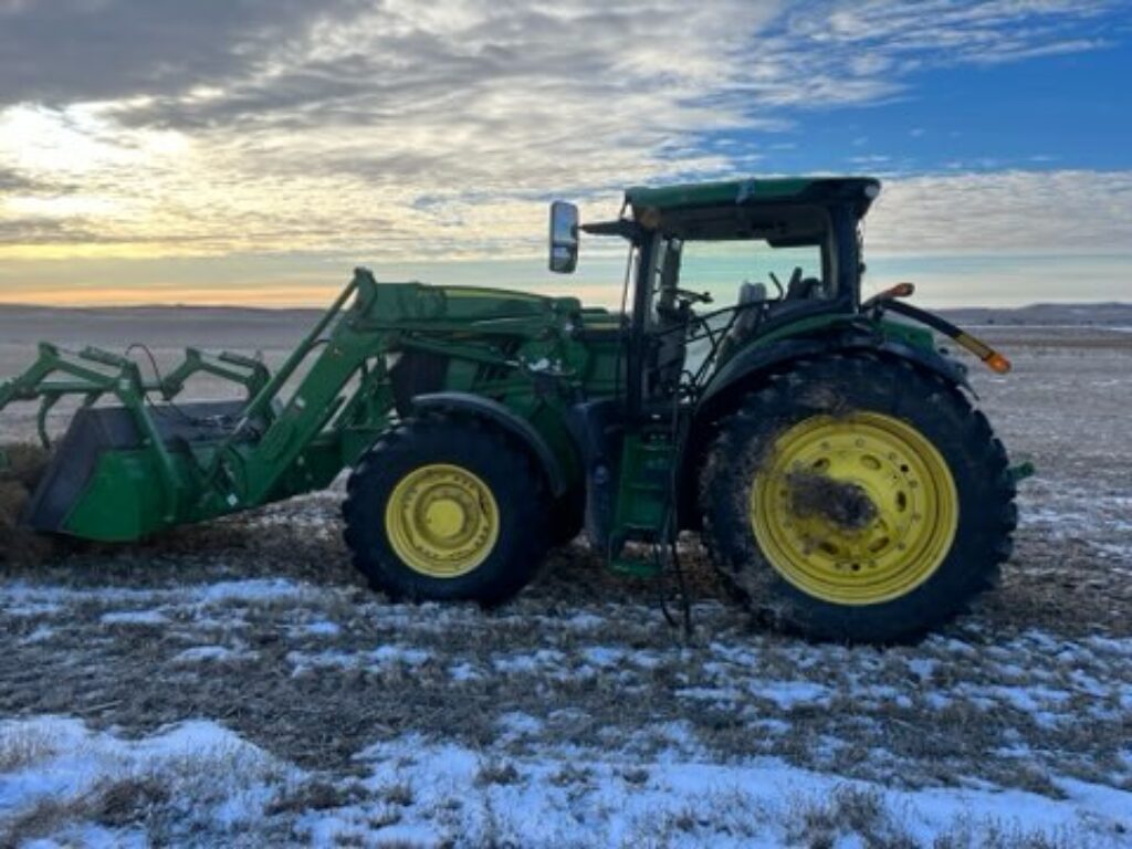 [Auction]: 2021 John Deere 6175 Tractor | damaged | CAG