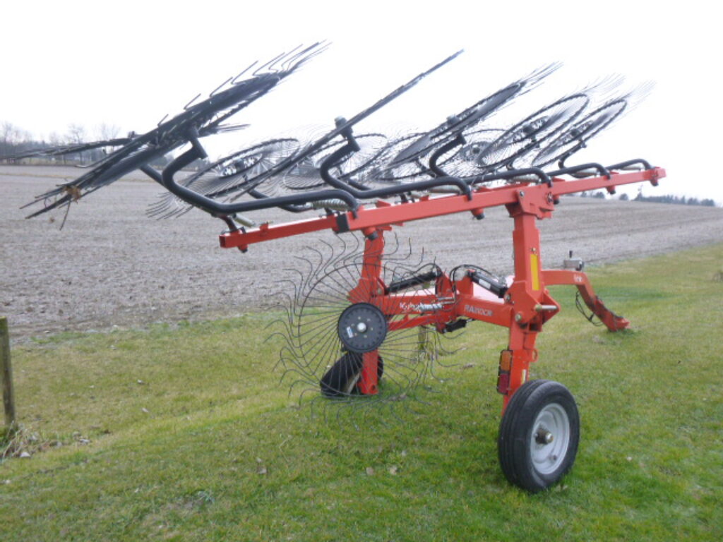 [Auction]: 2022 Kubota RA210CR Hay Rake | Ohio | damaged | CAG