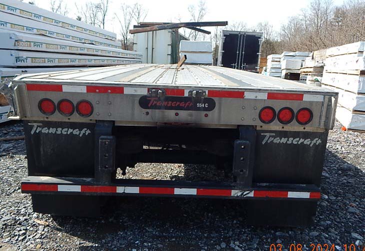 [Auction]: 2020 Transcraft 554c Flatbed Trailer - CAG