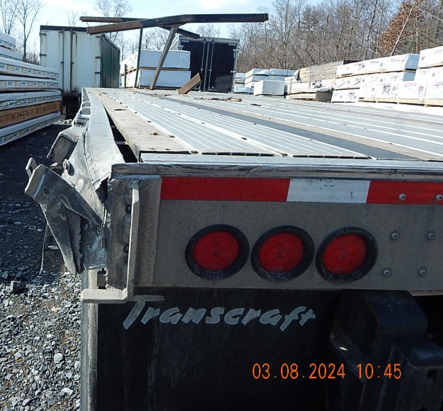 [Auction]: 2020 Transcraft 554c Flatbed Trailer - CAG