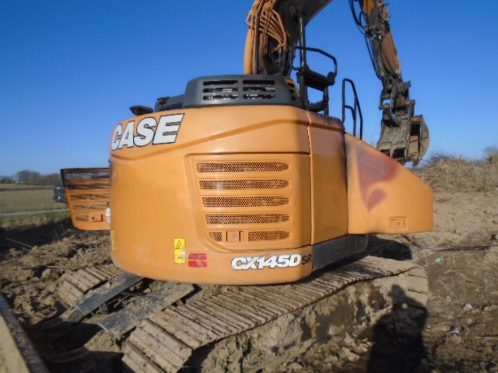 [Auction]: 2019 Case CX145D SR Excavator | Illinois | damaged | CAG