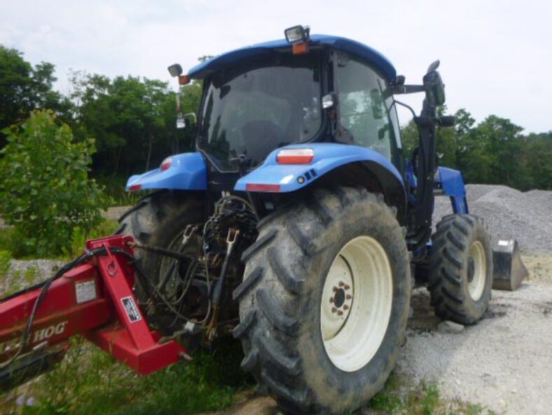 [Auction]: 2010 New Holland T6020 Tractor | est. 1,800 hours miles ...