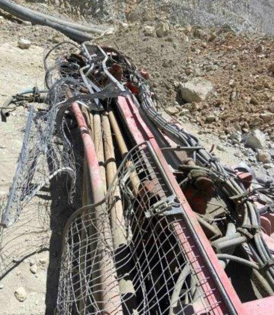 [Auction]: 2021 Sandvik Leopard DI550 Drill Rig | Arizona | damaged | CAG