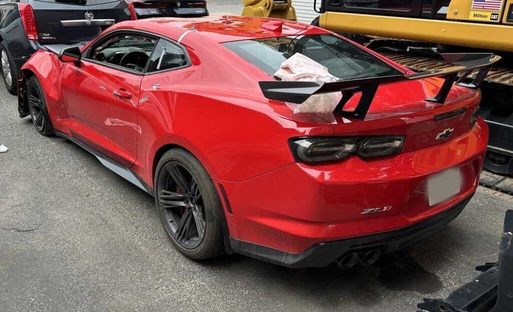 [Auction]: 2019 Chevrolet Camaro ZL1 1LE | VIN: 1G1FJ1R64K0137605 ...