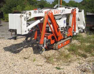 [Auction]: 2021 Easy Lift 70-36AJ Articulated Boom Lift | Est 500 hours ...