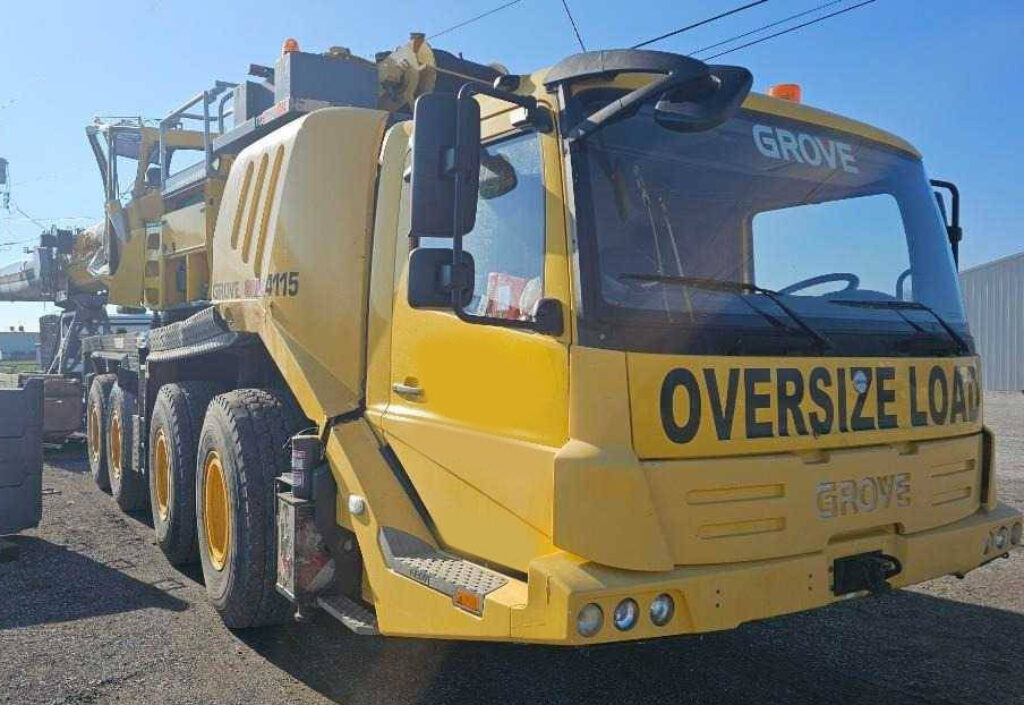 [Auction]: 2008 Grove GMK4115 4100-5208 Crane | est. 118,967 miles ...