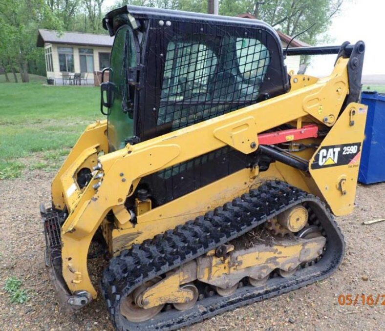 Auction 2015 Caterpillar 259d Skid Steer Est 2760 Hours Miles