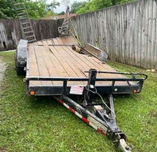 [Auction]: 2016 Load Trail Trailer | VIN: 4ZECH1629G1093699 | damaged | CAG