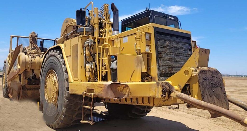[Auction]: 2001 Caterpillar 657E Scraper | est. 17000 as a Tier 3, and converted to a Tier 4 and ...