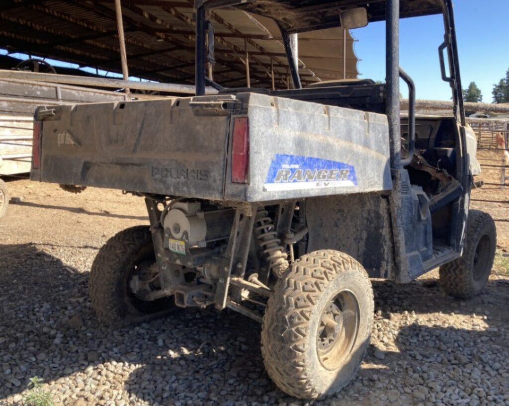 [Auction]: 2019 Polaris Ranger EV | VIN: 3NSRMAE44KE750829 | damaged | CAG