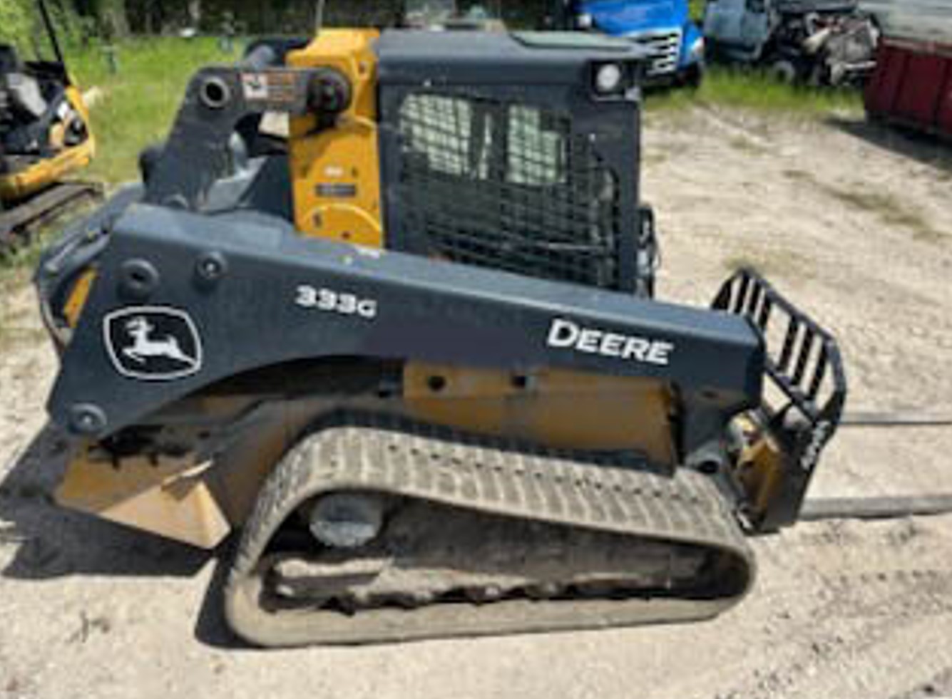 [Auction]: 2024 Deere 333G Skid Steer | est. 611 hours miles | damaged ...