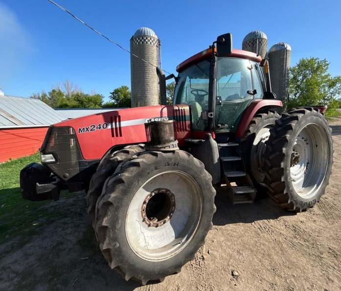 [Auction]: 2001 Case IH MX240 Tractor | est. 7,634 hours miles ...