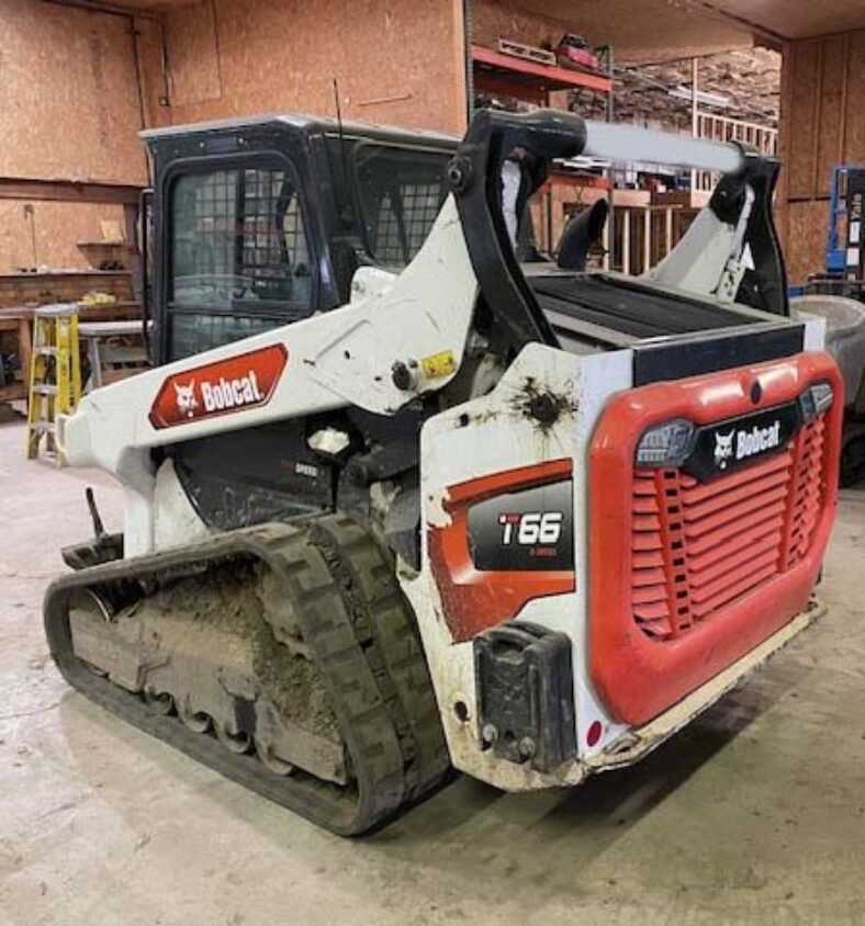[Auction]: 2021 Bobcat T66 Skid Steer | est. 1480 hours miles | damaged ...