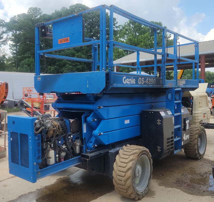 [Auction]: 2017 Genie GS-4390 RT Scissor Lift | Est 2,791 hours miles ...