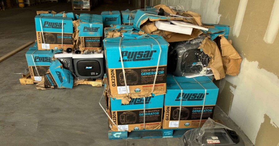 [Auction]: Generators | Texas | damaged | CAG