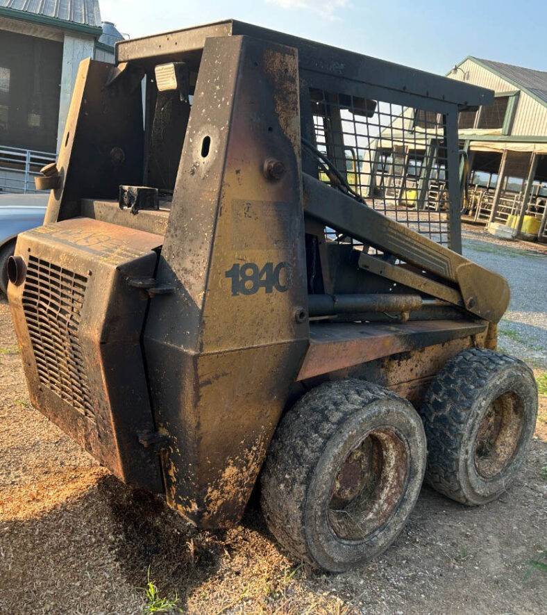 [Auction]: 2000 CASE 1840 Skid Steer | Pennsylvania | damaged | CAG