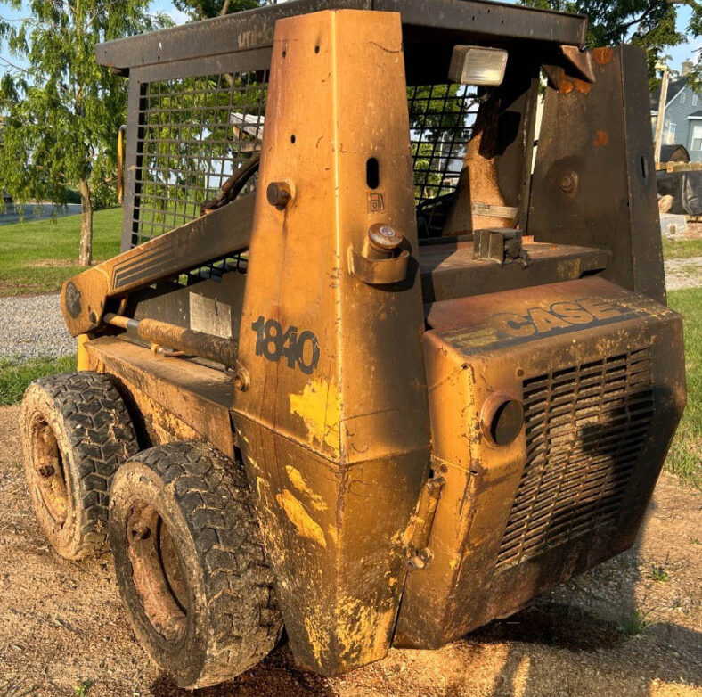 [Auction]: 2000 CASE 1840 Skid Steer | Pennsylvania | damaged | CAG