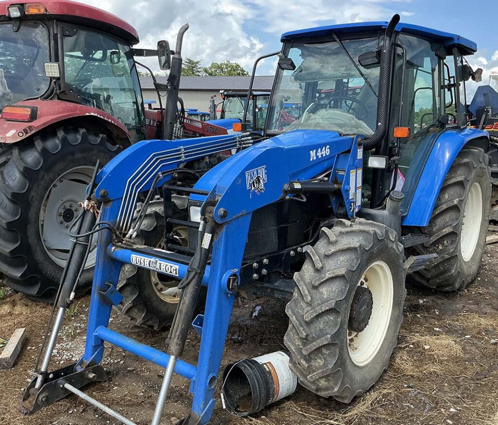[Auction]: 2003 New Holland TL90 Tractor | est. 3,674 hours miles ...