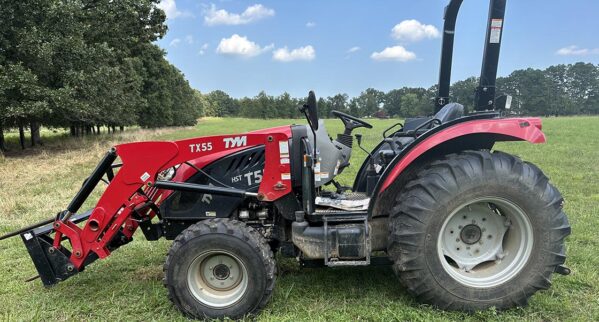 [Auction]: 2019 TYM T554 Tractor | est 288 hours miles | damaged | CAG