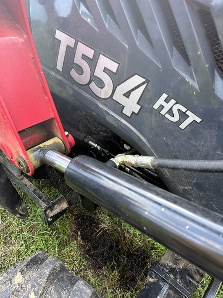 [Auction]: 2019 TYM T554 Tractor | est 288 hours miles | damaged | CAG