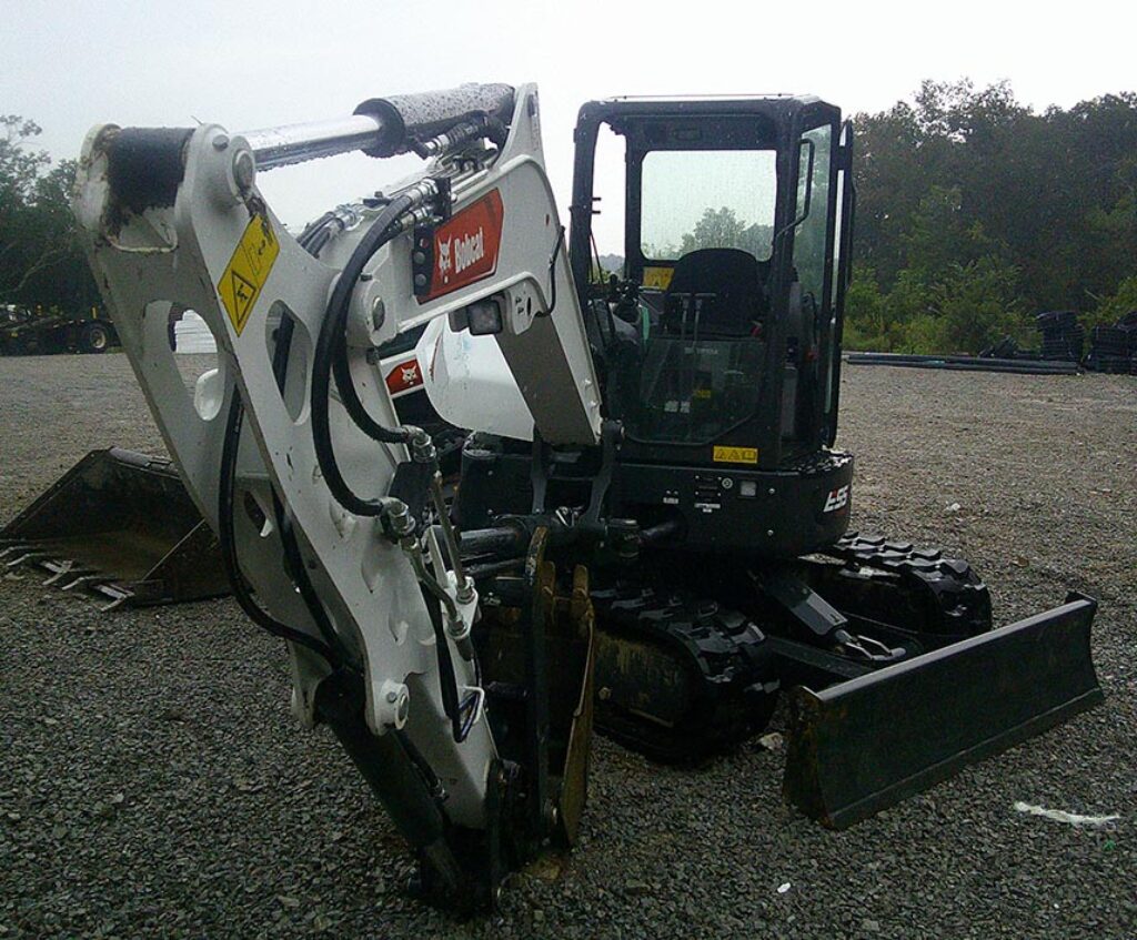 [Auction]: 2025 Bobcat E55 Mini Excavator | est. 16 hours miles ...