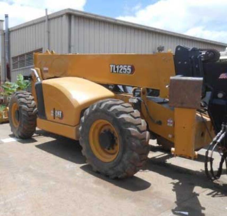 [Auction]: 2024 Caterpillar TL1255 Telehandler | est. 274 hours miles ...