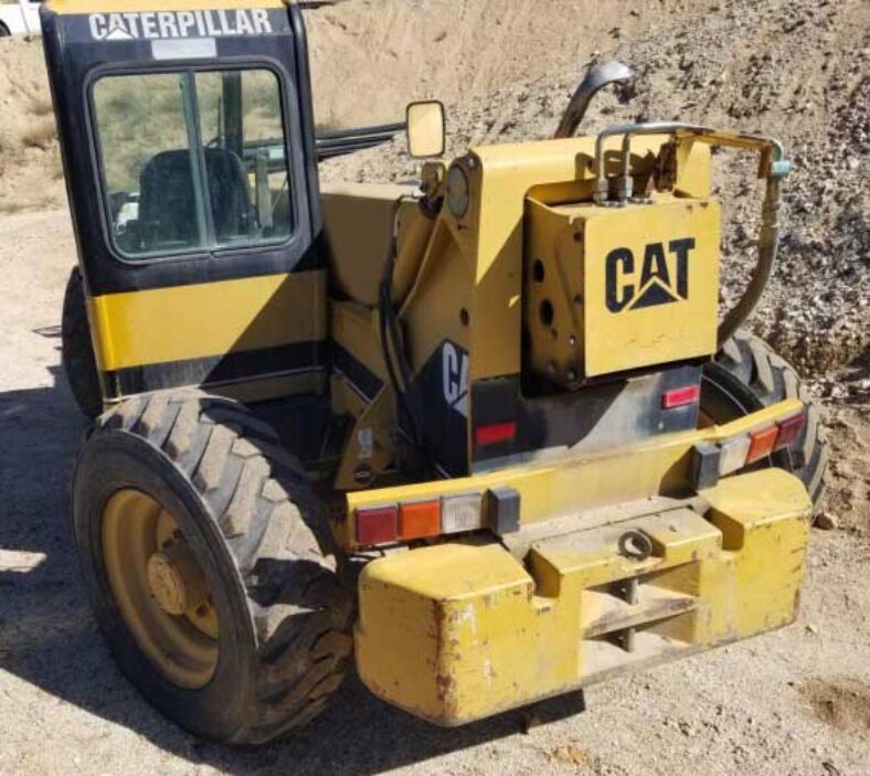 [Auction]: 1997 Caterpillar TH63 Telehandler | est 8495 hours miles ...
