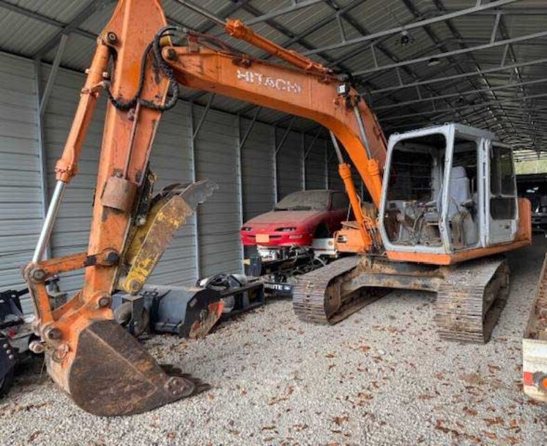 [Auction]: 1999 Hitachi EX100 Excavator | est 7306 hours miles ...