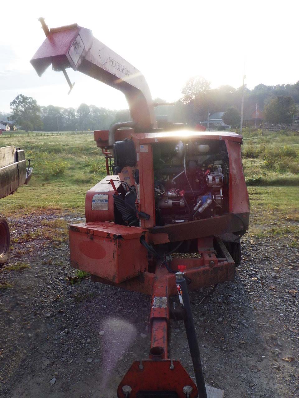 [Auction]: 2014 Morbark M12R Chipper | VIN: J008660W | damaged | CAG