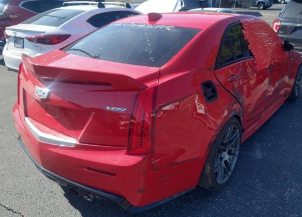 [Auction]: 2018 Cadillac ATS-V Sedan | VIN: 1G6AL5SYXJ0118069 | damaged ...