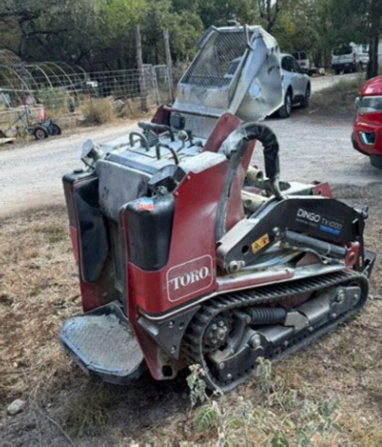 [Auction]: 2022 Toro Dingo TX1000 Track Loader | est. 200 hours miles ...