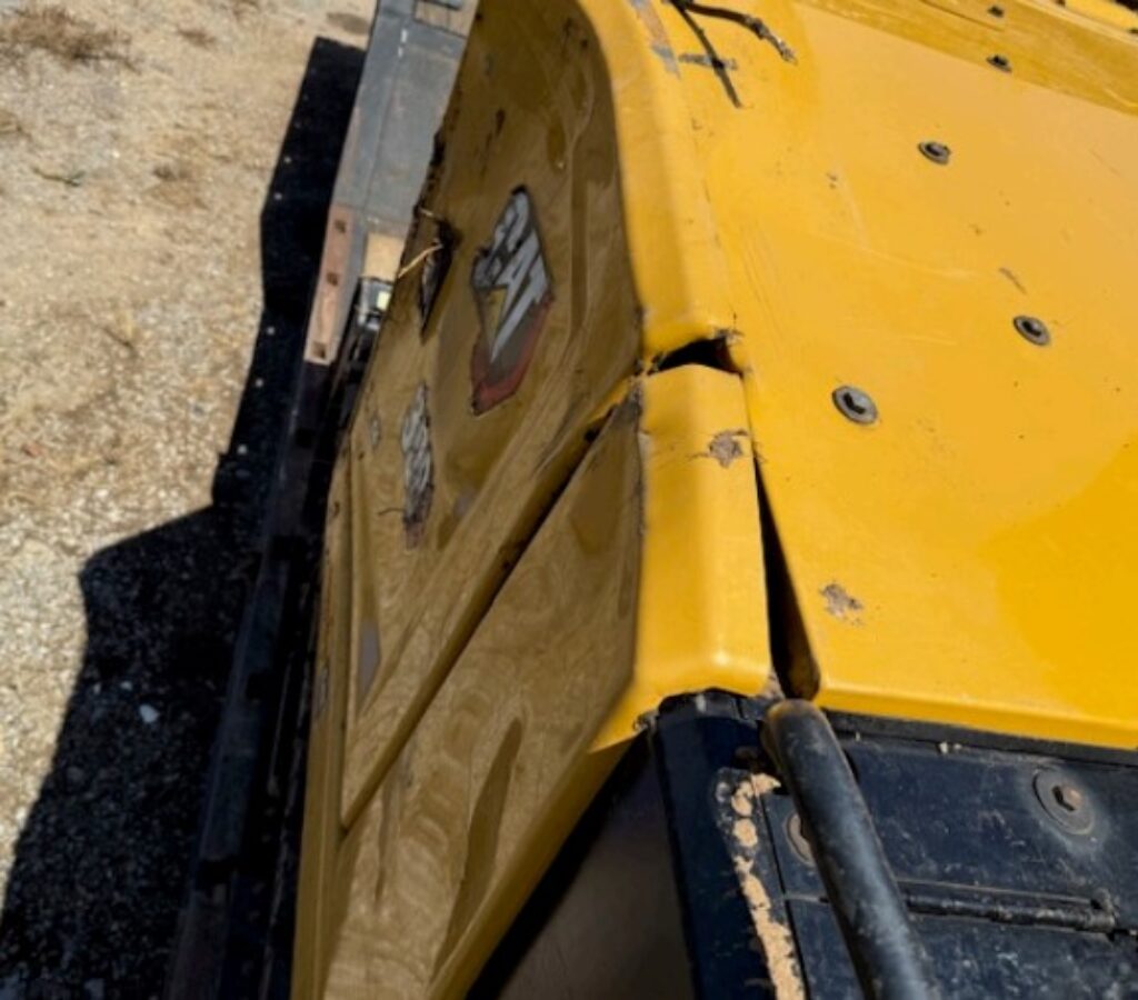 [Auction]: 2023 Caterpillar 308 CR Excavator | est 764 miles | damaged ...