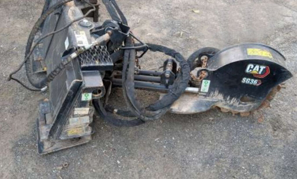 [Auction]: 2024 Caterpillar SSL SG36 Stump Grinder | Georgia | damaged ...