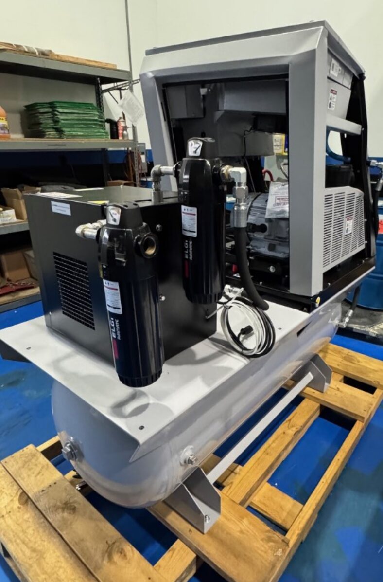 [Auction]: 2025 ELGi EN07 Air Compressor | VIN: MYBC377090 | damaged | CAG