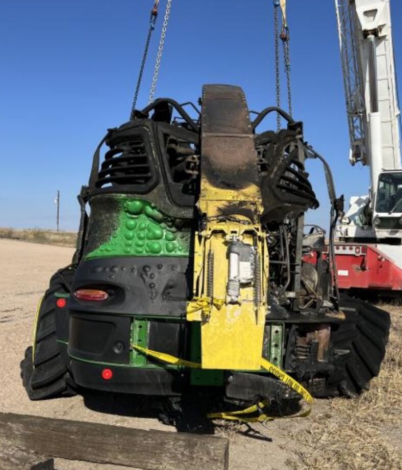[Auction]: John Deere 9700 Forage Harvester | Nebraska | damaged | CAG