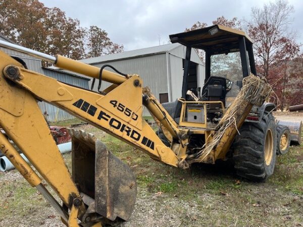 [Auction]: 1993 Ford 455D Backhoe | est. 2,891 hours miles | damaged | CAG