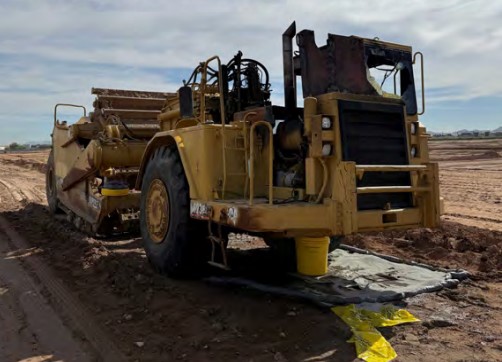 [Auction]: 1998 Caterpillar 623F Scraper | Arizona | damaged | CAG