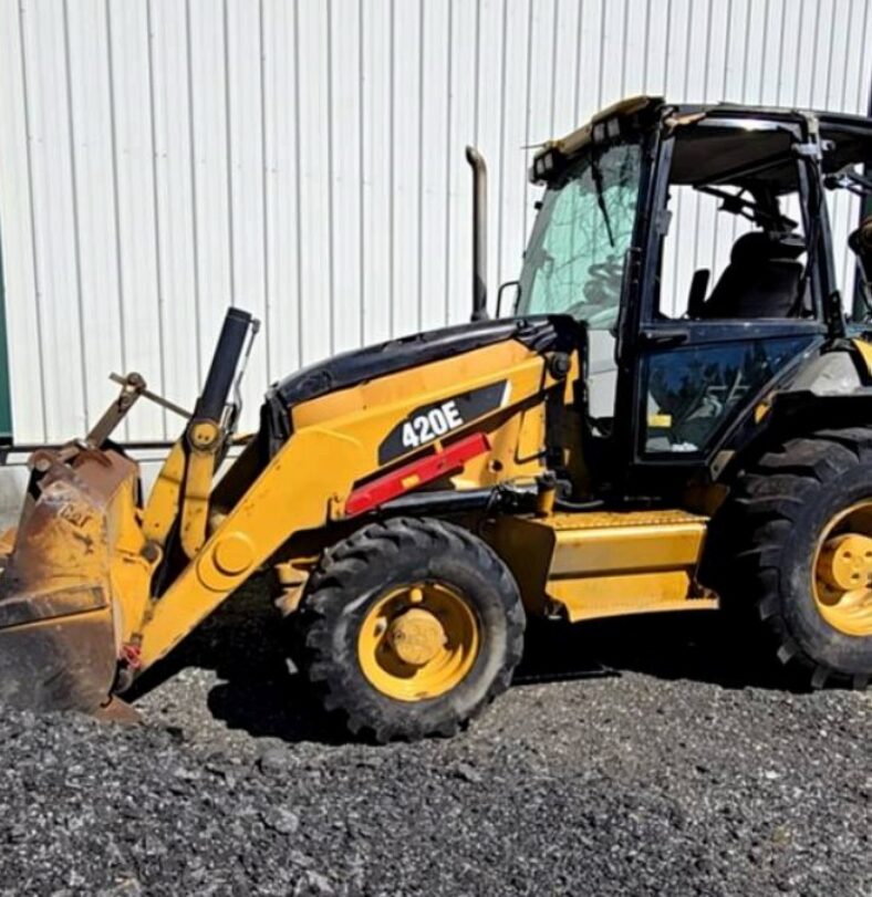 [Auction]: 2007 Caterpillar 420E Backhoe | Est 8,000 hours miles ...