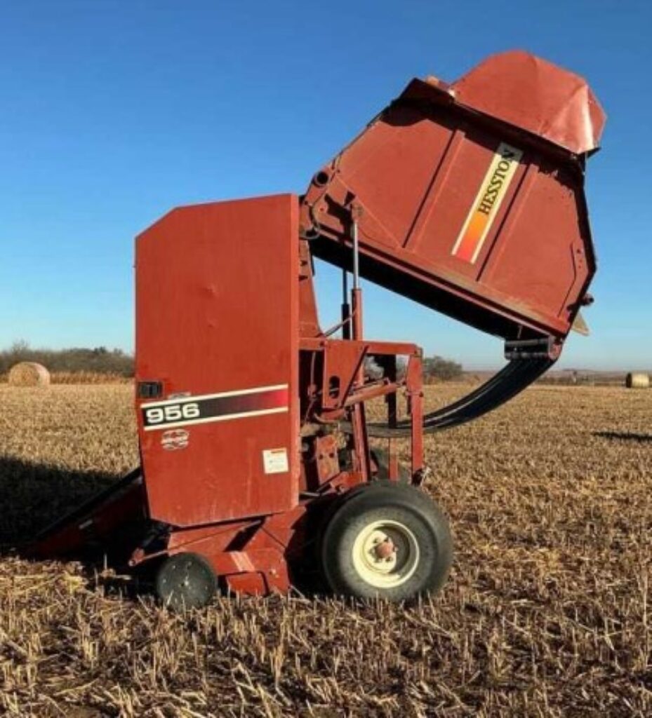 [Auction]: 2008 Hesston 856A Baler | Kansas | damaged | CAG