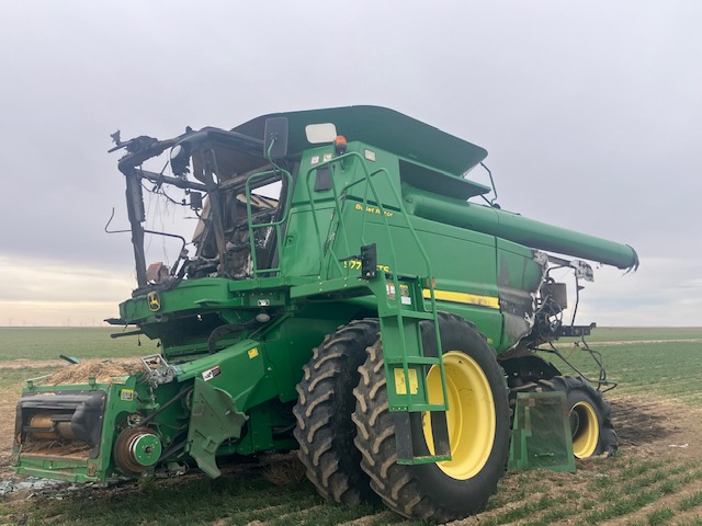[Auction]: 2010 John Deere 9770 STS Combine | Engine hours: est 2,400 ...