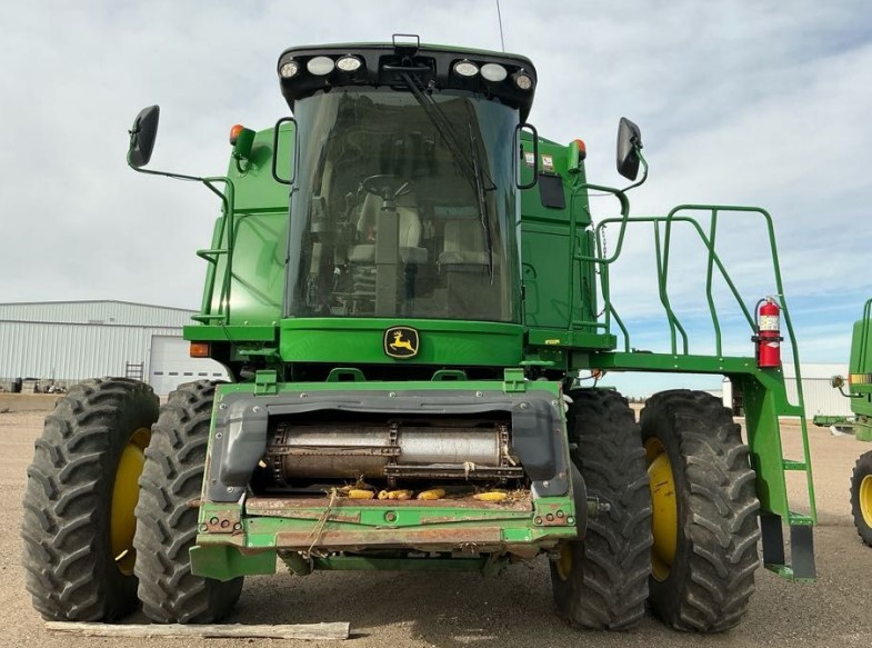 [Auction]: 2010 John Deere 9870 STS Combine | est 4016 miles | damaged ...