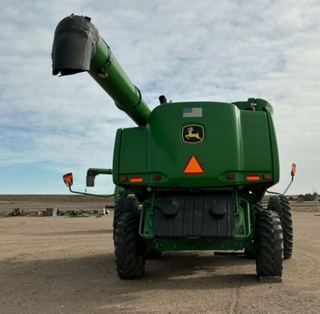 [Auction]: 2010 John Deere 9870 STS Combine | est 4016 miles | damaged ...