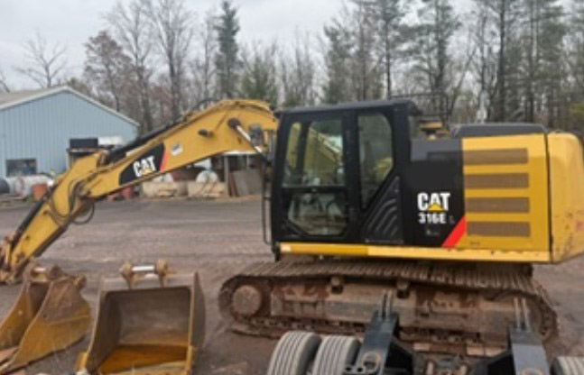 [Auction]: 2016 Caterpillar 316E L Excavator | est 6694 hours miles ...