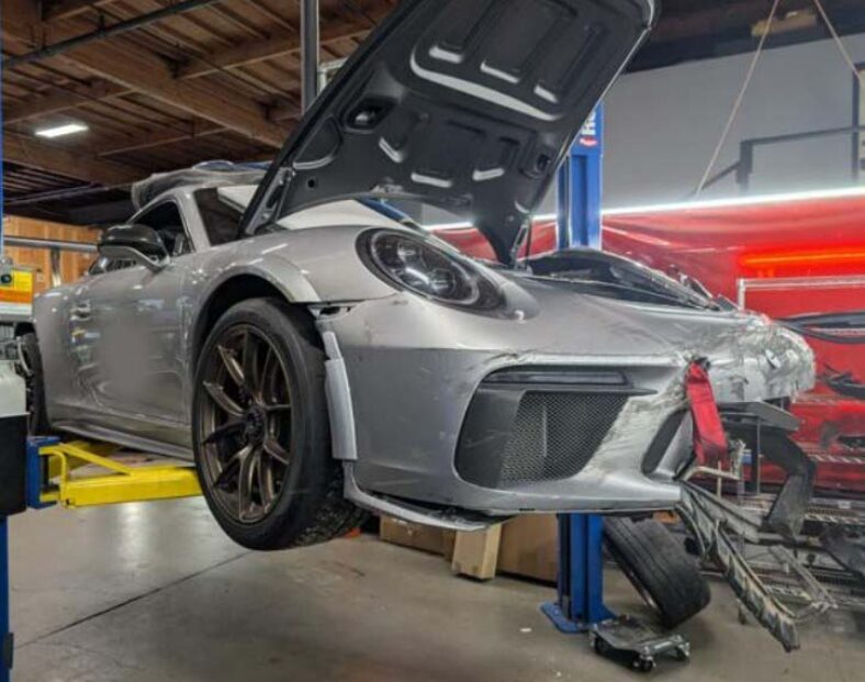 Drowned Treasure A Water Damaged Porsche 911 Gt3 For Sale Buyer Beware
